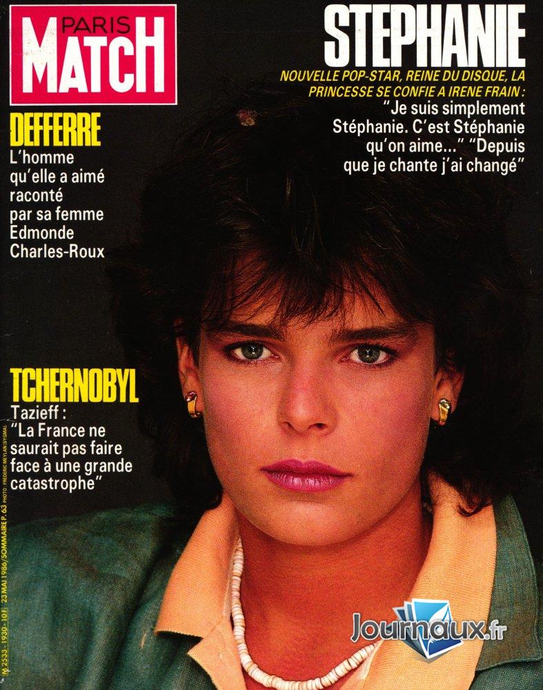 Paris Match du 23 Mai 1986 Stéphanie de Monaco – ApprofonLire