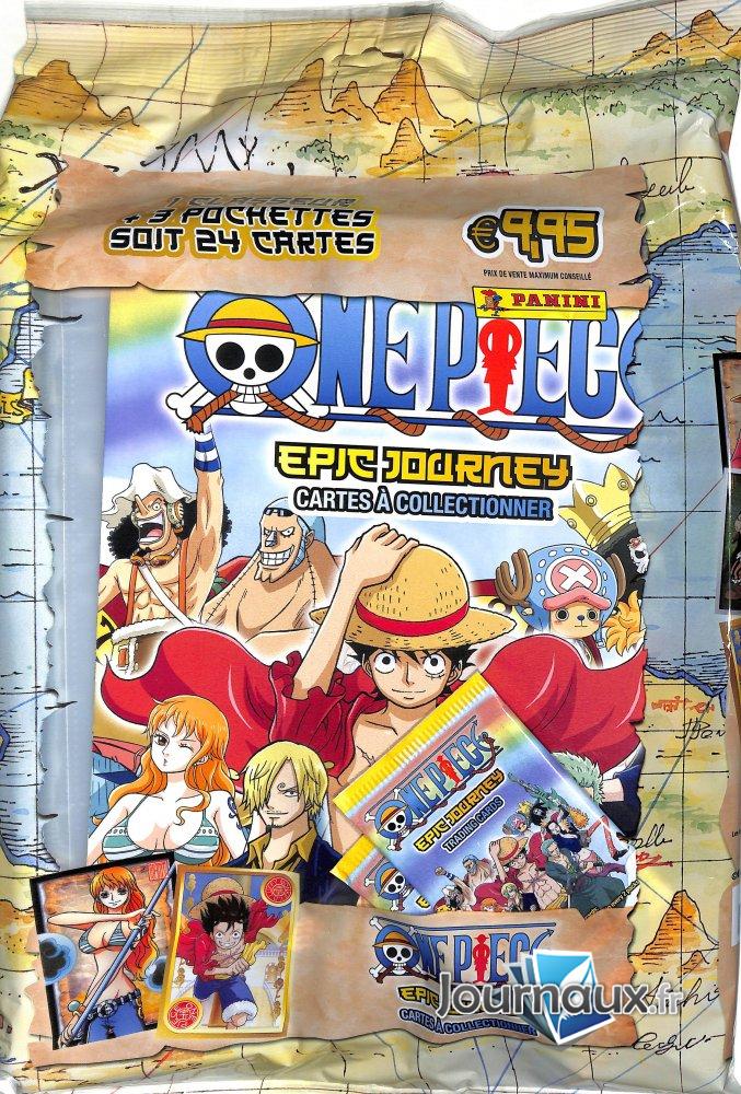 Panini One Piece – 1 classeur + 3 pochette (24 cartes) – ApprofonLire